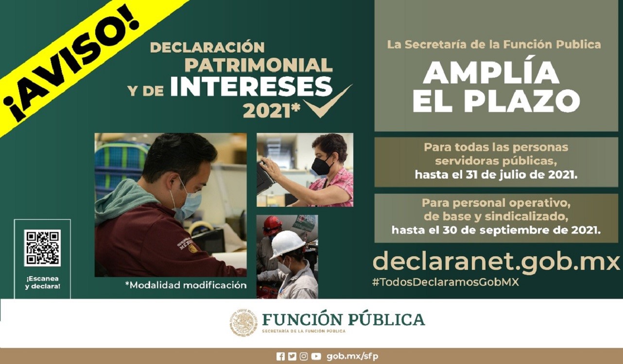 Secretaría De La Función Pública Amplía Plazo Para Presentar