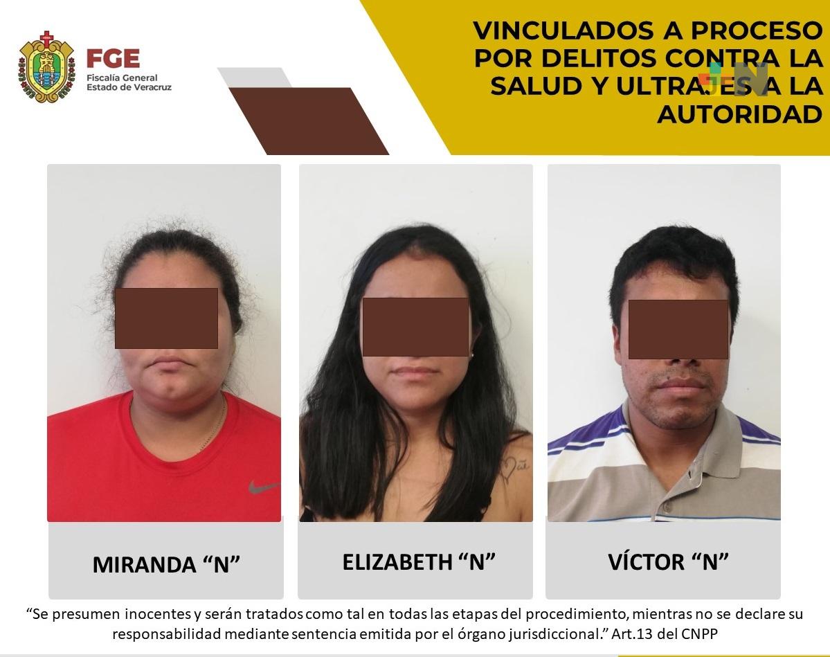 Tres Personas Son Vinculadas A Proceso Por Delitos Contra La Salud Y