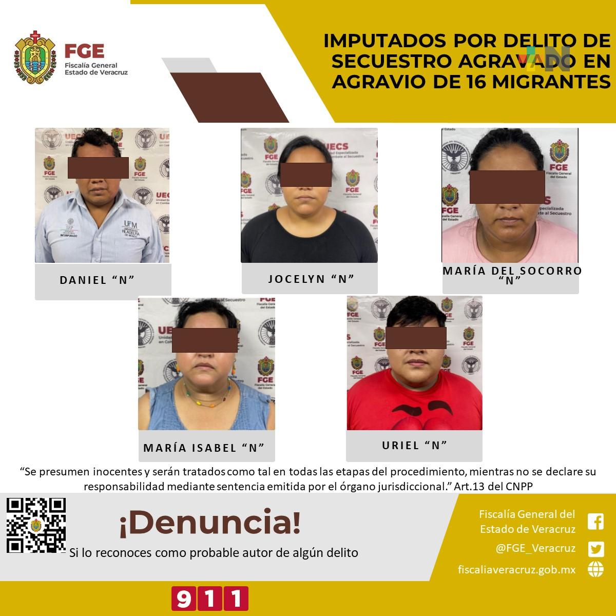 Procesan A Presuntos Secuestradores De Migrantes En Tierra Blanca
