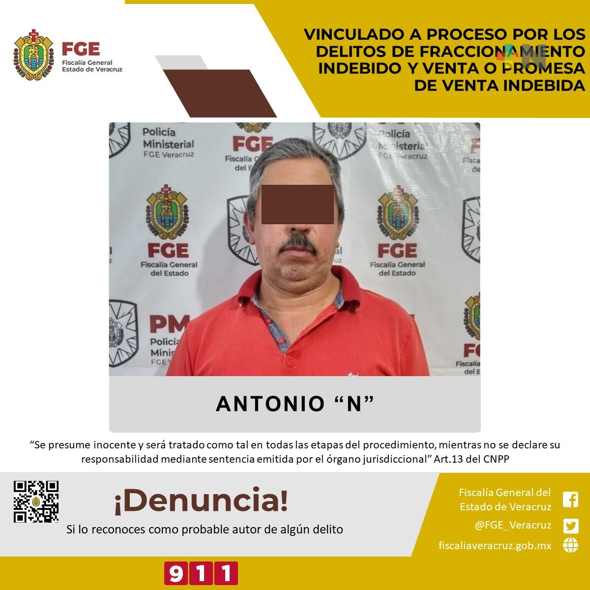 Vinculado A Proceso Por Presuntos Delitos De Fraccionamiento Indebido Y