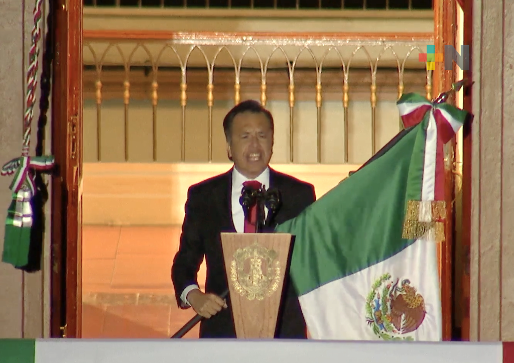 ¡viva México Cuitláhuac García Encabeza Conmemoración Del Grito De