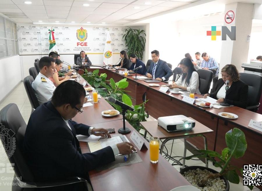 Mesa De Coesconpaz Sesiona En Instalaciones De La Fiscalía General Del