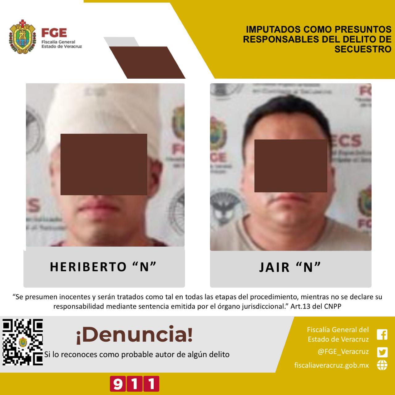 Imputados Como Presuntos Responsables Del Delito De Secuestro MÁsnoticias