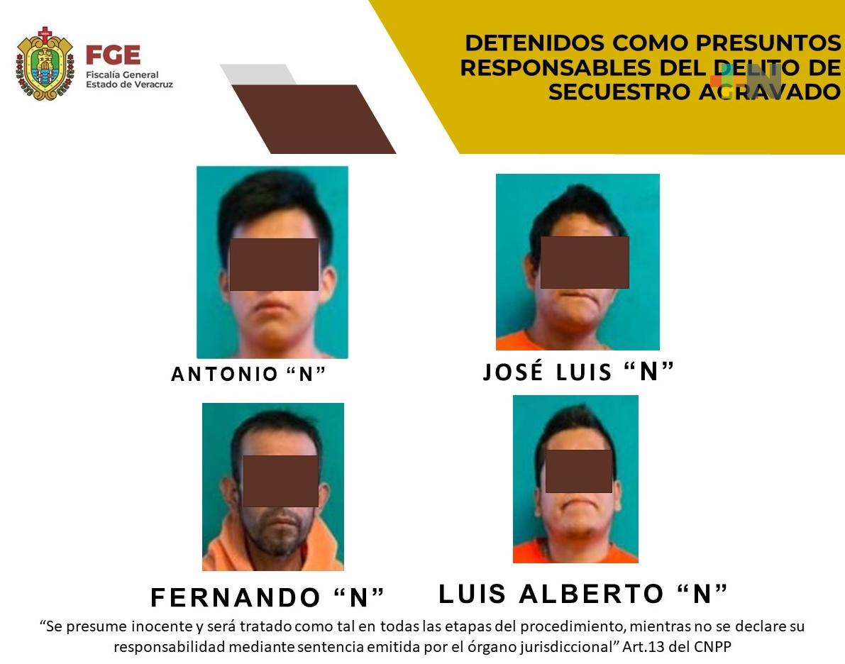 Detenidos Como Presuntos Responsables Del Delito De Secuestro Agravado